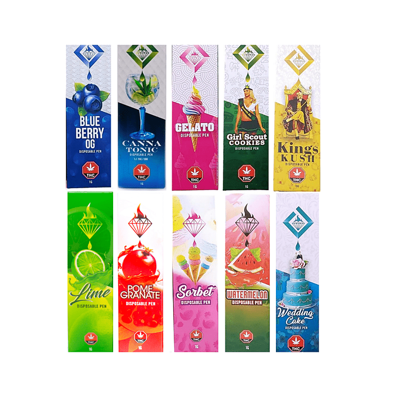 Diamond Disposable Vapes (1 Gram) - Mix & Match | Buy Weed Online ...