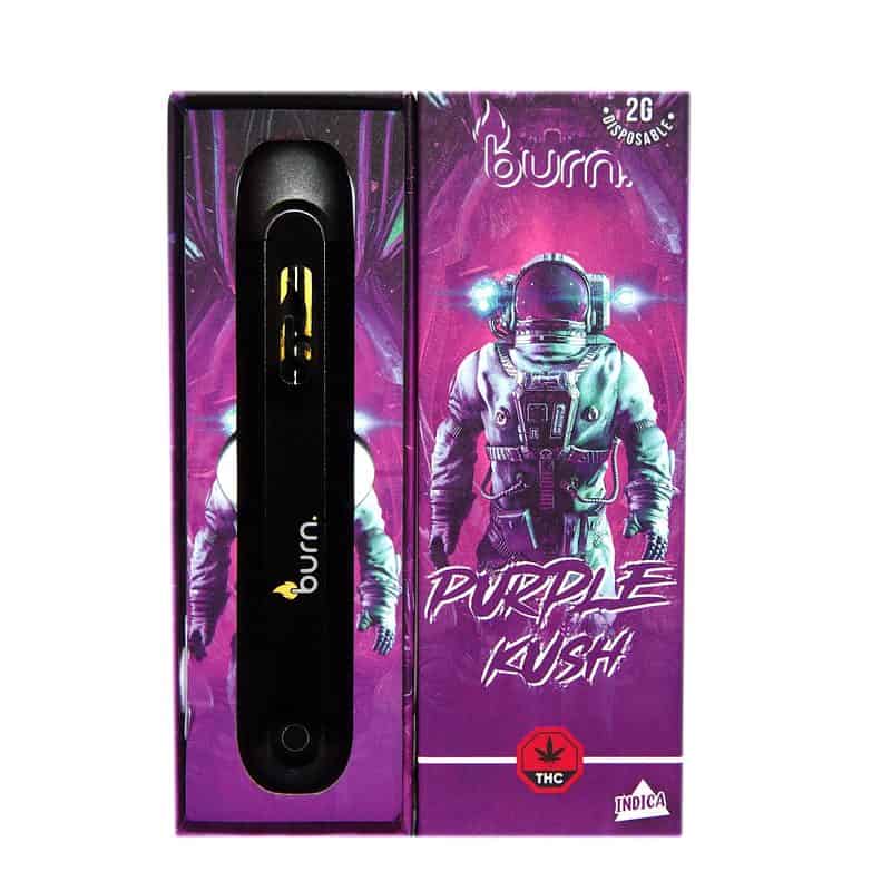 BURN - Purple Kush Mega Sized 2ml Disposable Vape | Buy Vape