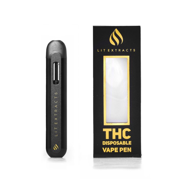 Lit Extracts Wedding Cake Disposable THC Vape Pen (2g)