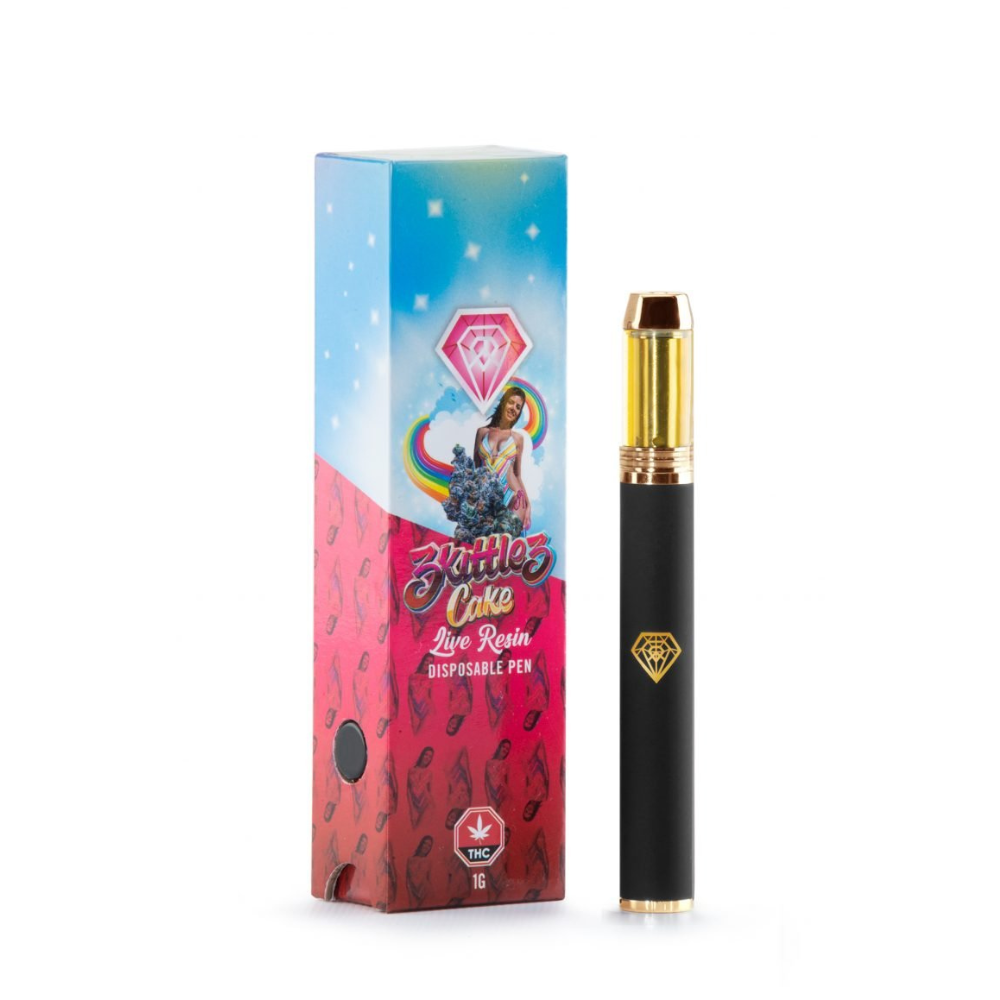 Diamond Concentrates Disposable (Live Resin) – Skittlez Cake (1g) | Buy ...