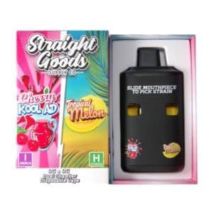 Straight Goods Dual Chamber Vape – Cherry Kool Aid + Tropical Melon (3 ...