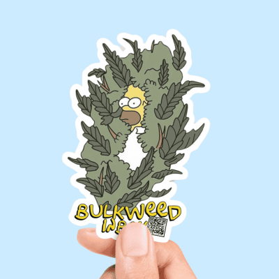 Sticker - Homer Simpson | Buy Weed Online | Online Dispensary