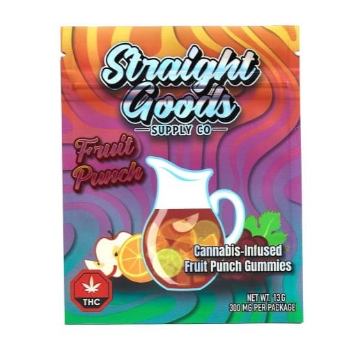 Straight Goods Edibles – Fruit Punch (300mg THC) | Buy Weed Online ...