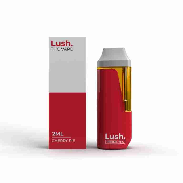 LUSH 2ML Disposable Vape - Cherry Pie (Indica) | Buy Weed Online ...